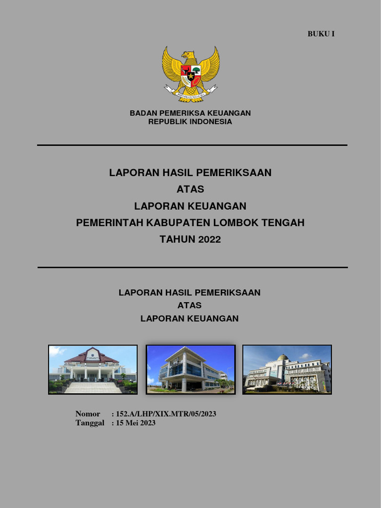 LHP Buku 1 | PDF