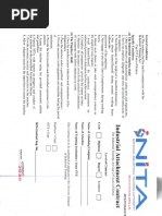 NITA Industrial Attachment Contract Form | PDF | Employment