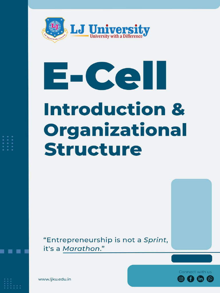 E-Cell Draft | PDF