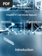 Cours 3 Circuits Logiques | PDF | Fonction logique | Algèbre de Boole (logique)
