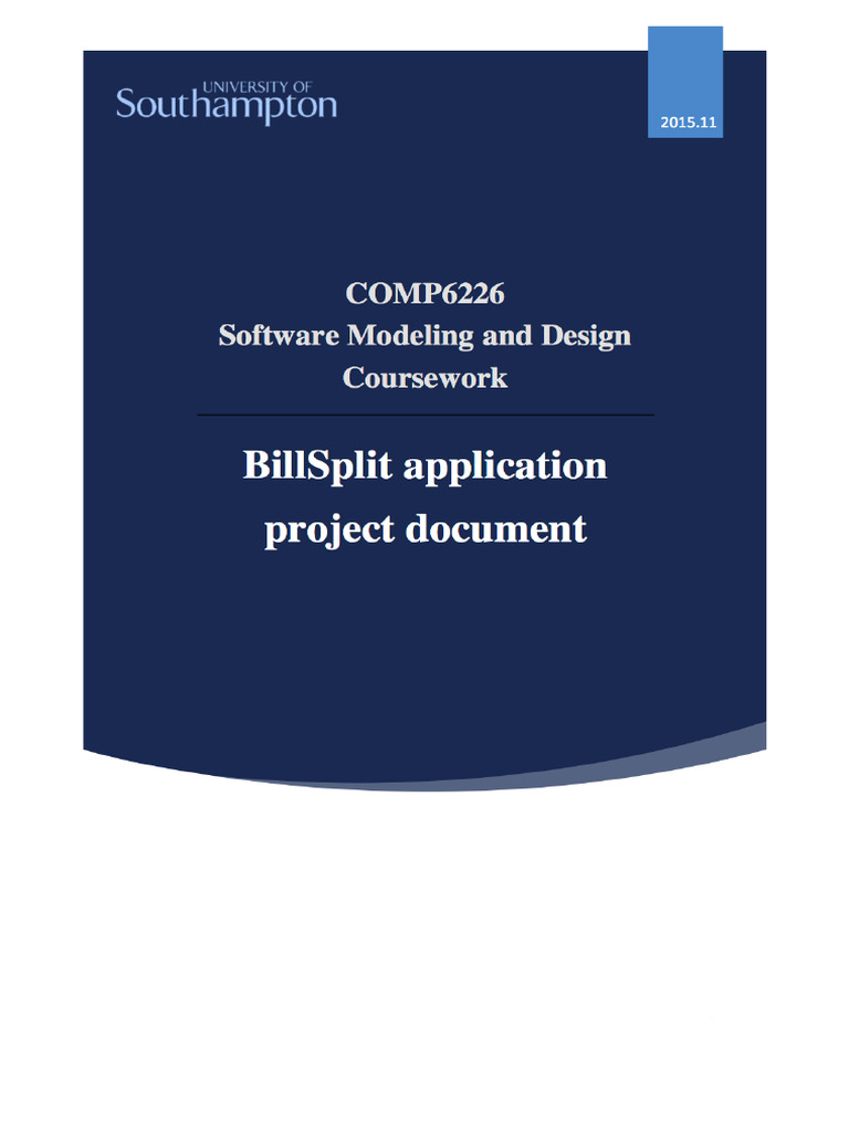 Comp6226 CW1 Sample Report | PDF | Databases | Model–View–Controller