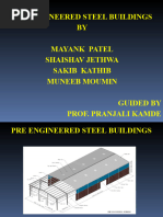 Design of Peb Structure | PDF | Framing (Construction) | Structural Steel