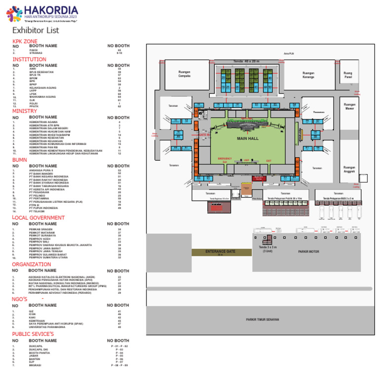 Floor Plan Exhibition Pdf