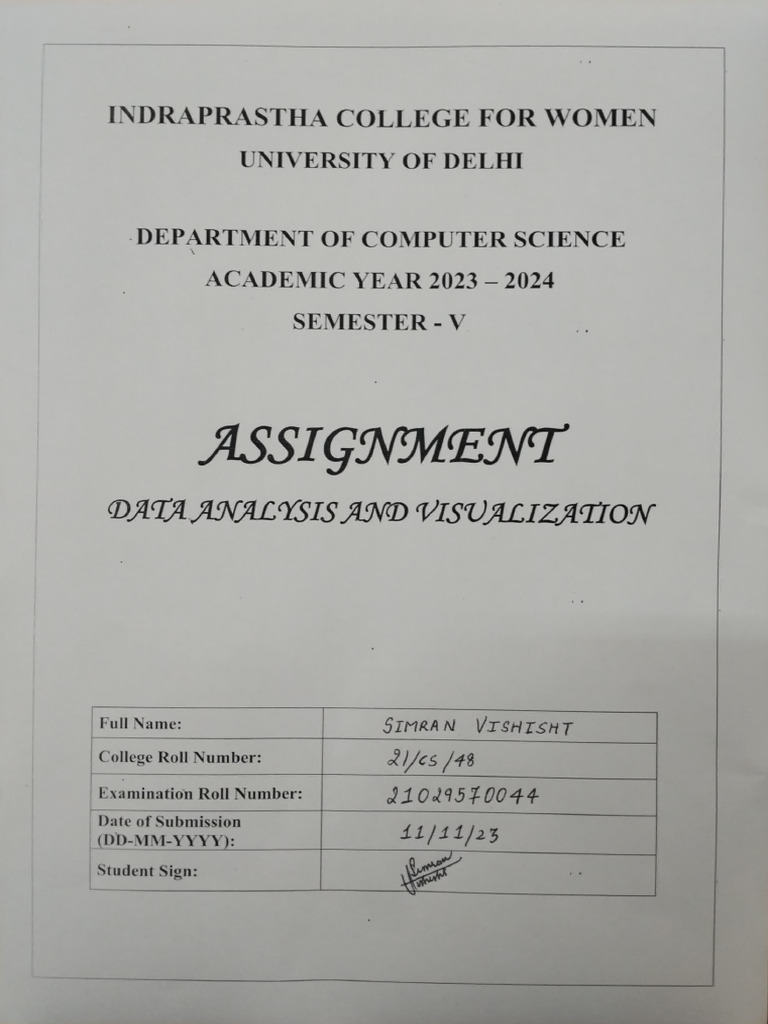 Dav Assgn Part1 Merged | PDF