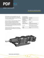 rdx5 Specification Sheet English | PDF | Drill | Drilling