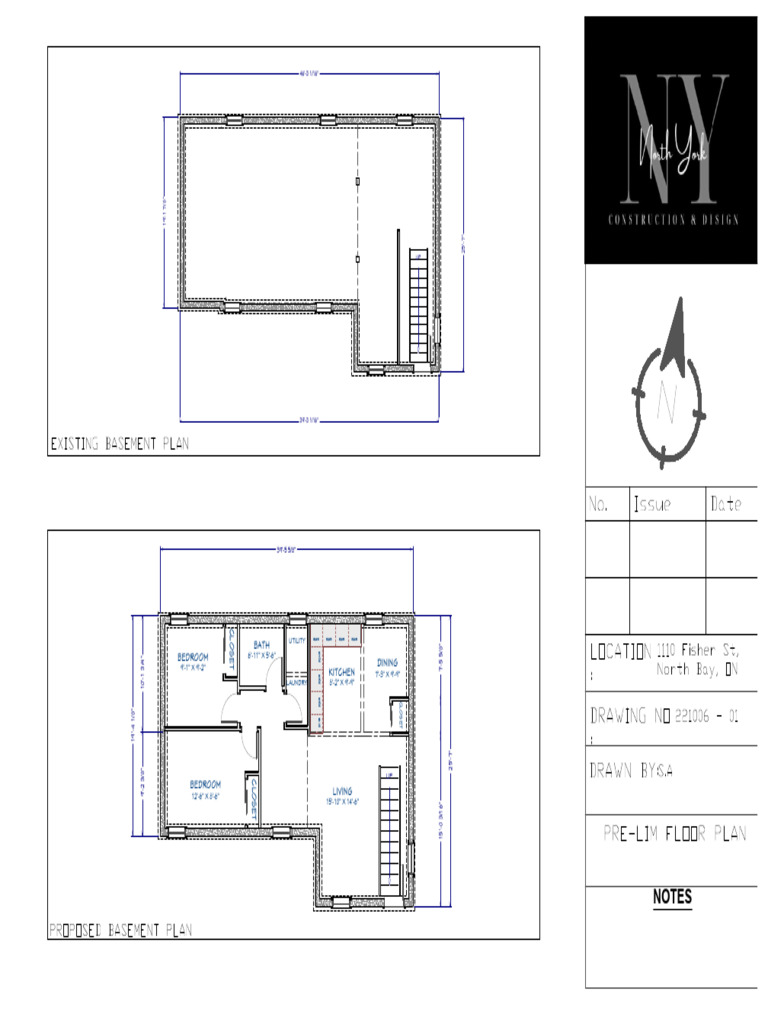 Pre-Liminary Floor Plan - 1110 Fisher ST | PDF | Bedroom | Queensland ...
