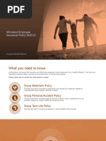 ESC Insurance Booklet 2024-25 | PDF | Hospital | Life Insurance