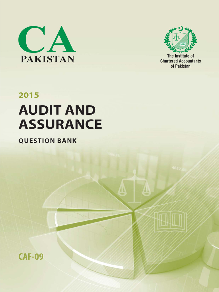 CAF-9 Audit & Assurance - Question Bank | PDF