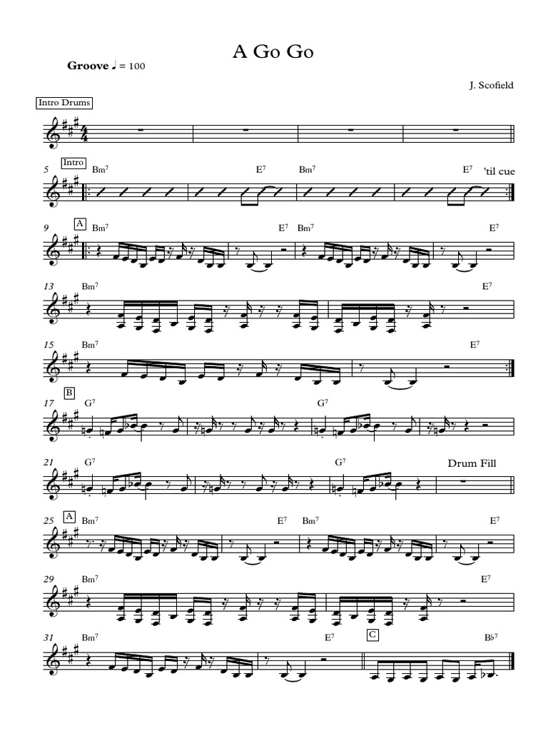 A Go Go - John Scofield | PDF