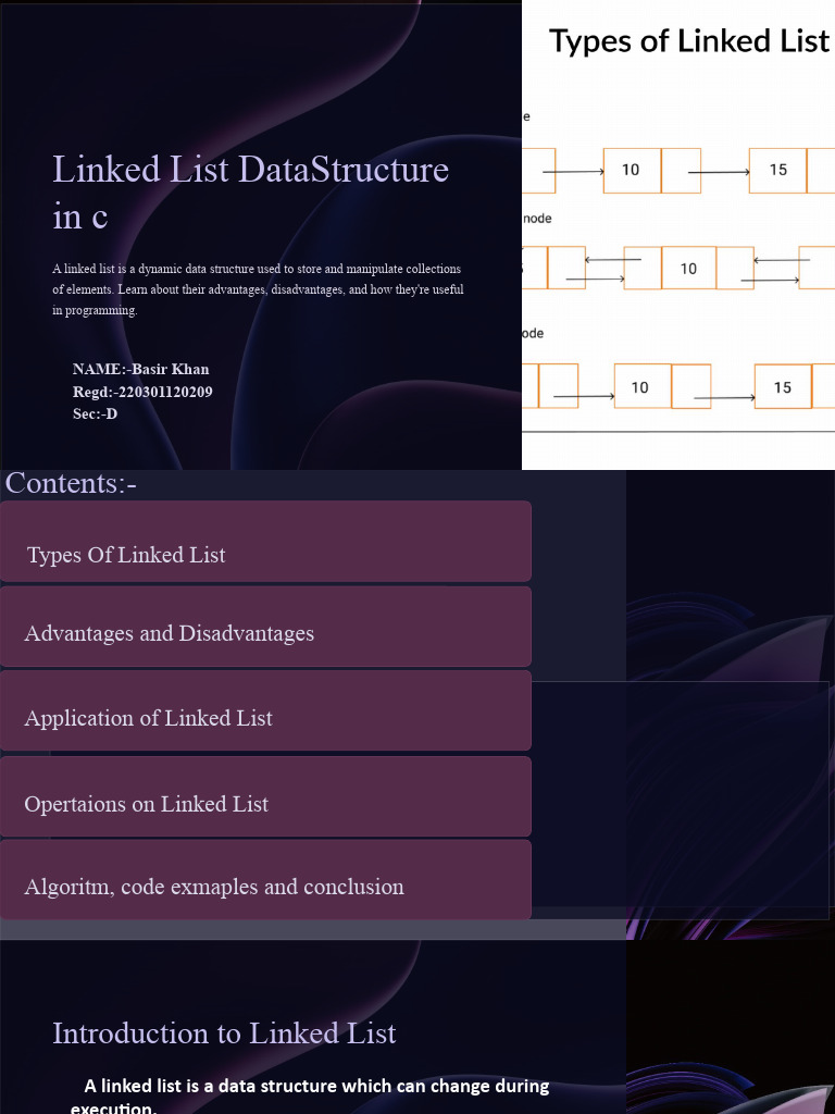 Linked List | PDF | Computer Engineering | Data Management Linked List | PDF | Computer Engineering | Data Management