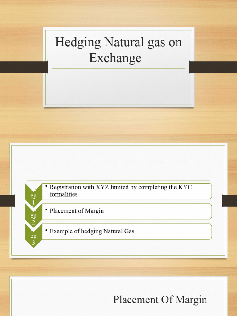 Hedging Natural Gas Through MCX Platform | PDF | Hedge (Finance ...