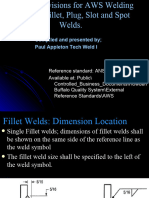 Weld Callout Engineering Specification | PDF | Welding | Construction