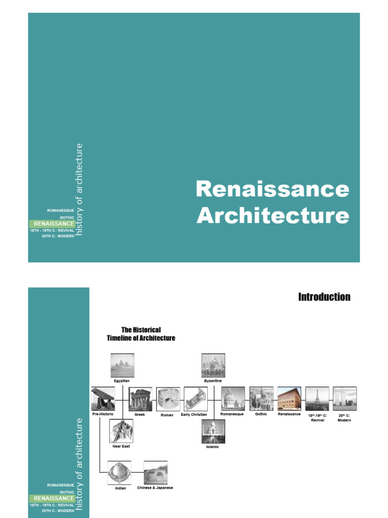 Module 3 Renaissance Architecture | PDF | Gothic Architecture | Renaissance
