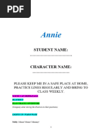 Annie Script 2014 | PDF | Annie (Musical)