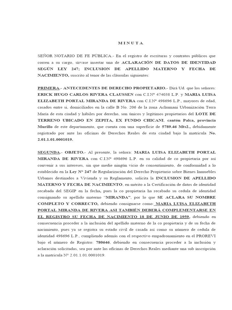 Aclaracion Erick Rivera 2023 Ult | PDF | Justicia | Crimen y violencia