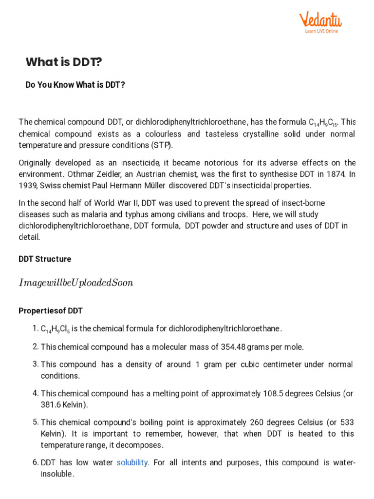 What Is DDT | PDF
