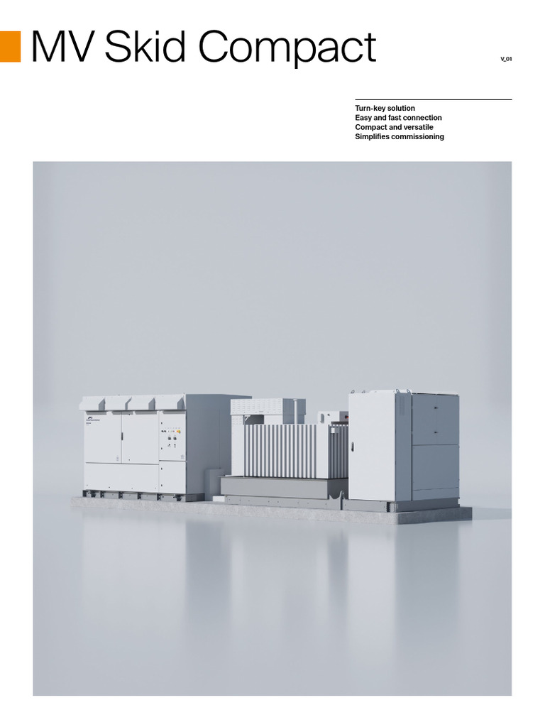 MV Skid | PDF | Transformer | Power Electronics