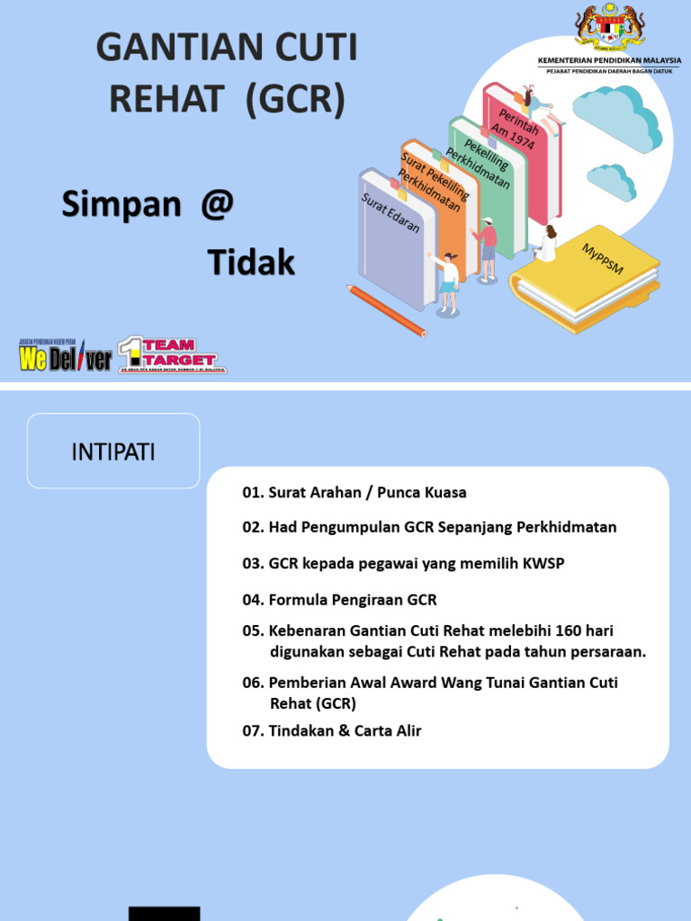 Gantian Cuti Rehat (GCR) | PDF