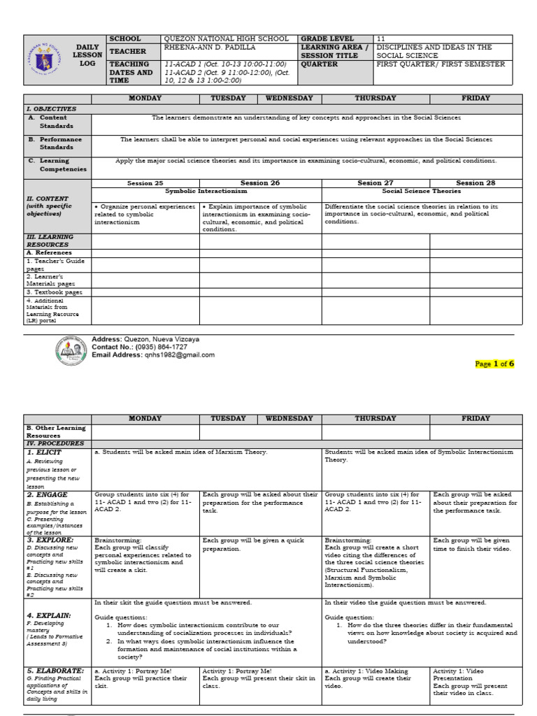 DISS Week 6 | PDF | Social Sciences | Learning