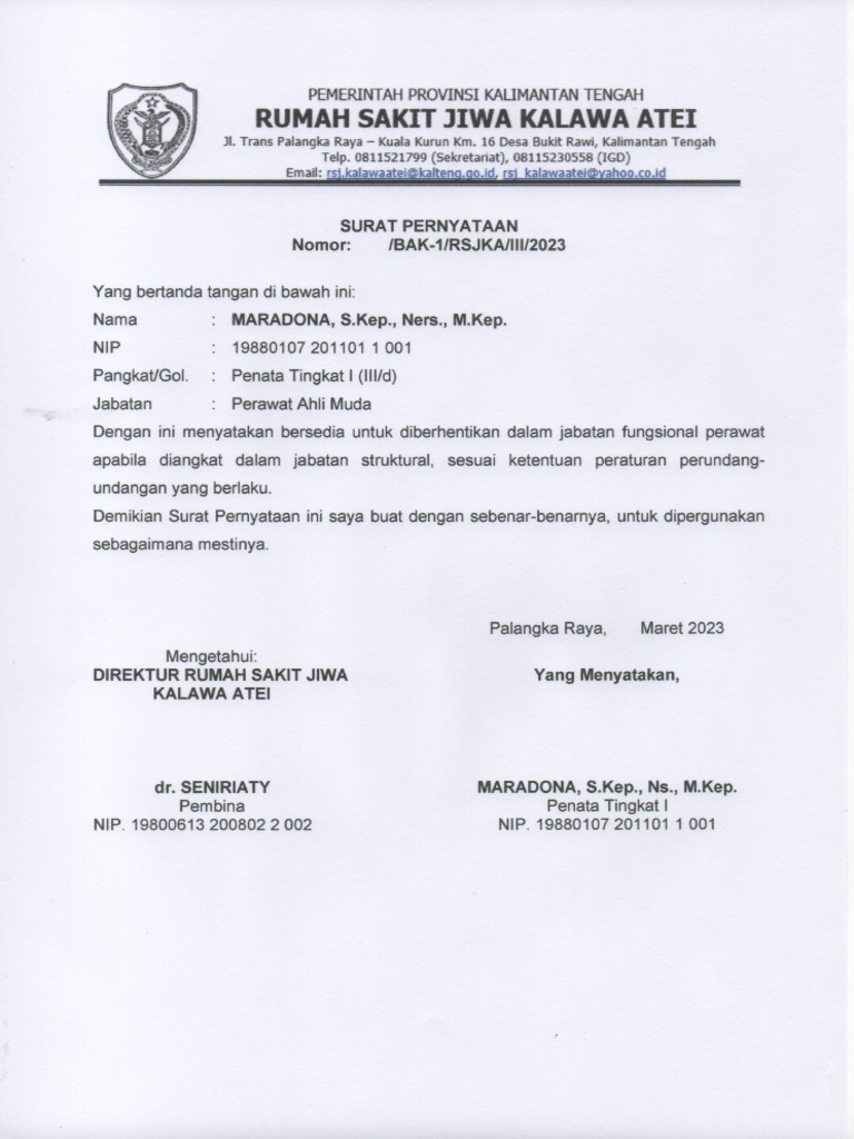 Contoh Ke 2 Peryataan | PDF