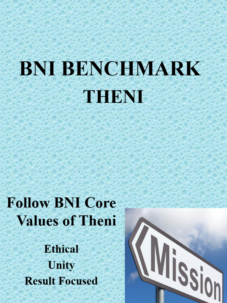 Bni Benchmark | PDF