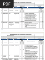 Risk Assessment/ JSA Lifting &rigging Operation | PDF | Risk | Personal ...