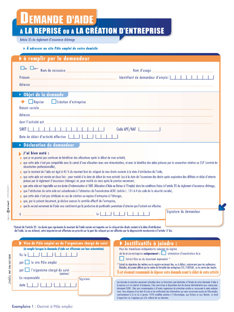 Formulaire Arce | PDF