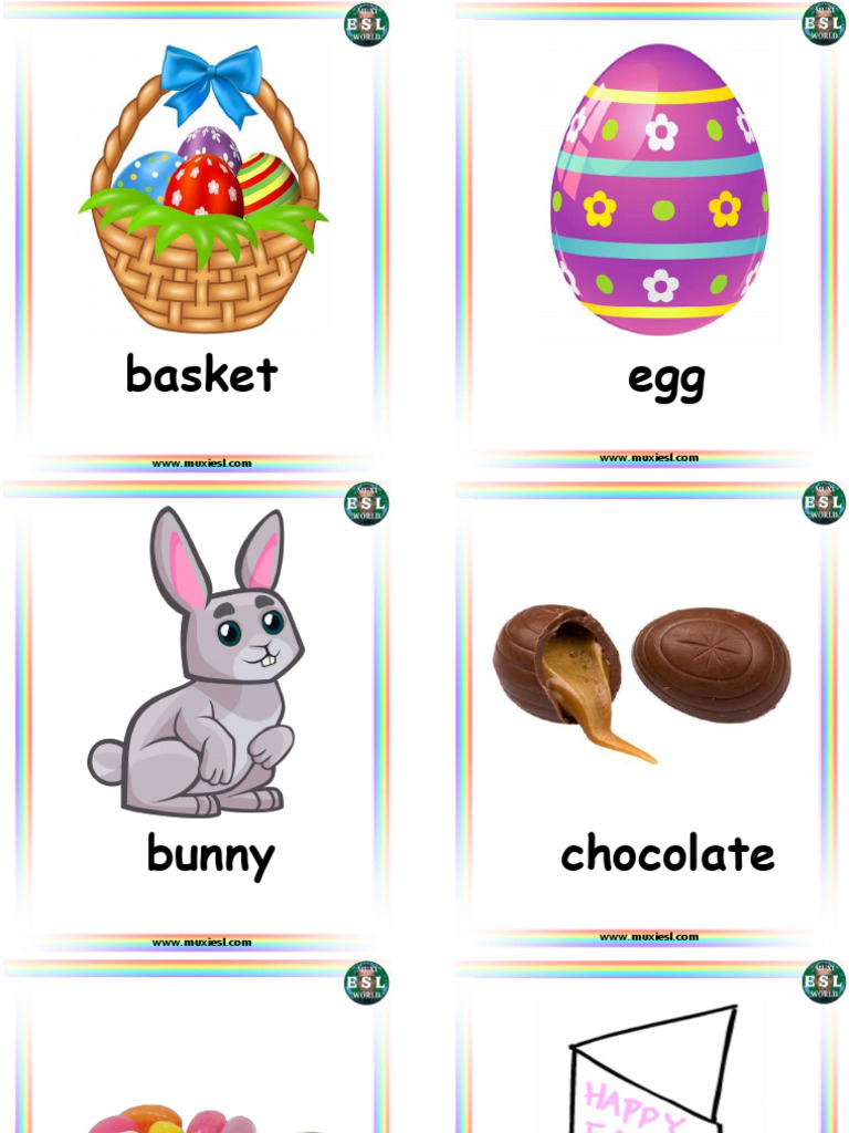 Easter Flashcards PPT Fuutwe | PDF