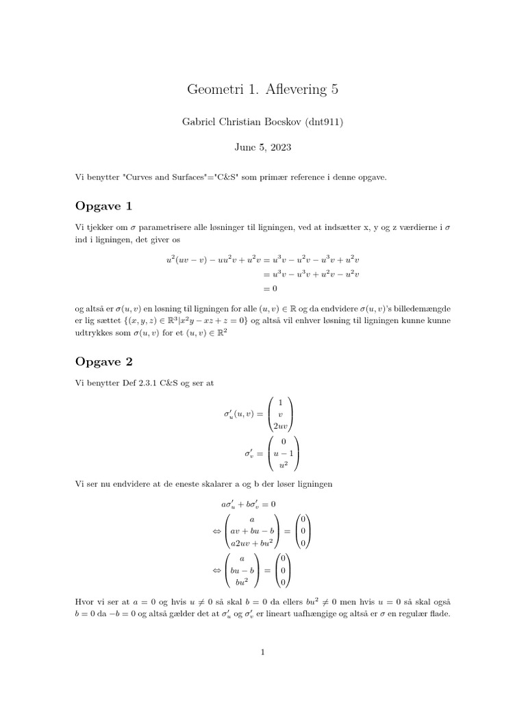 Geom Afl 5 | PDF