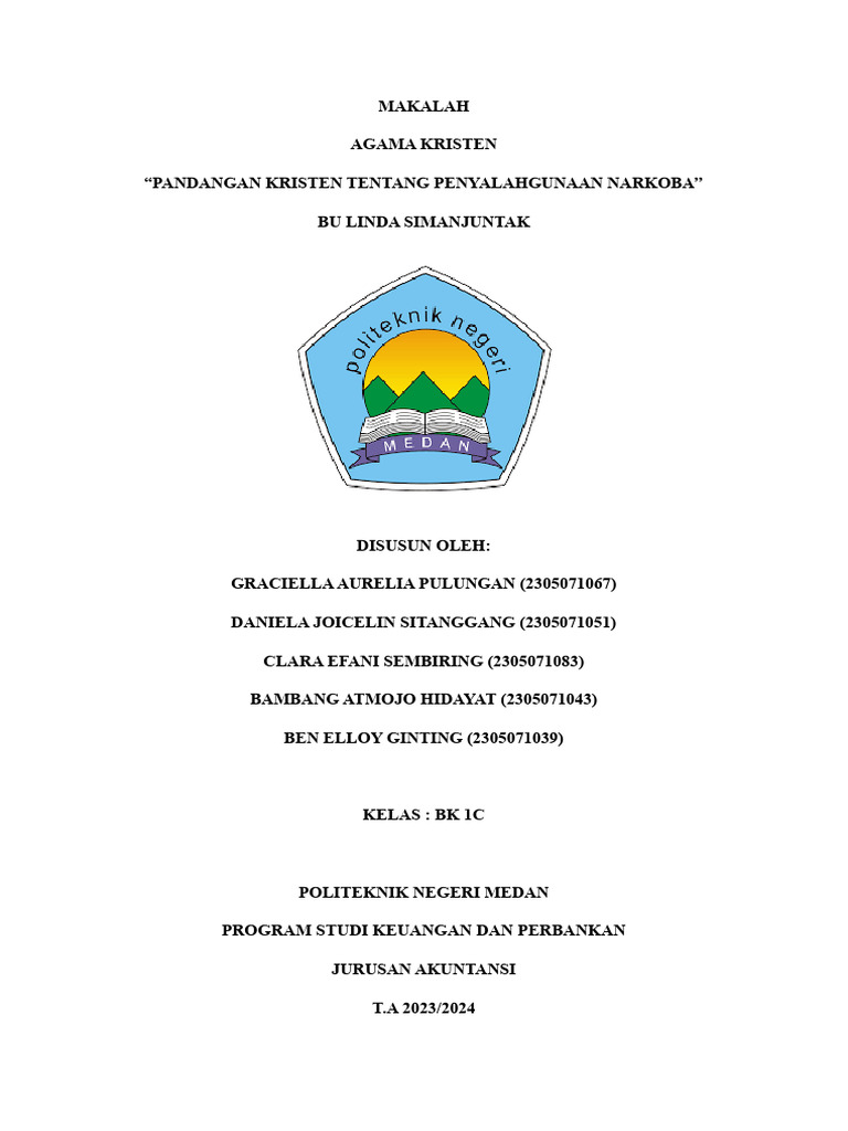 Makalah Agama Kristen Kelompok 5 | PDF