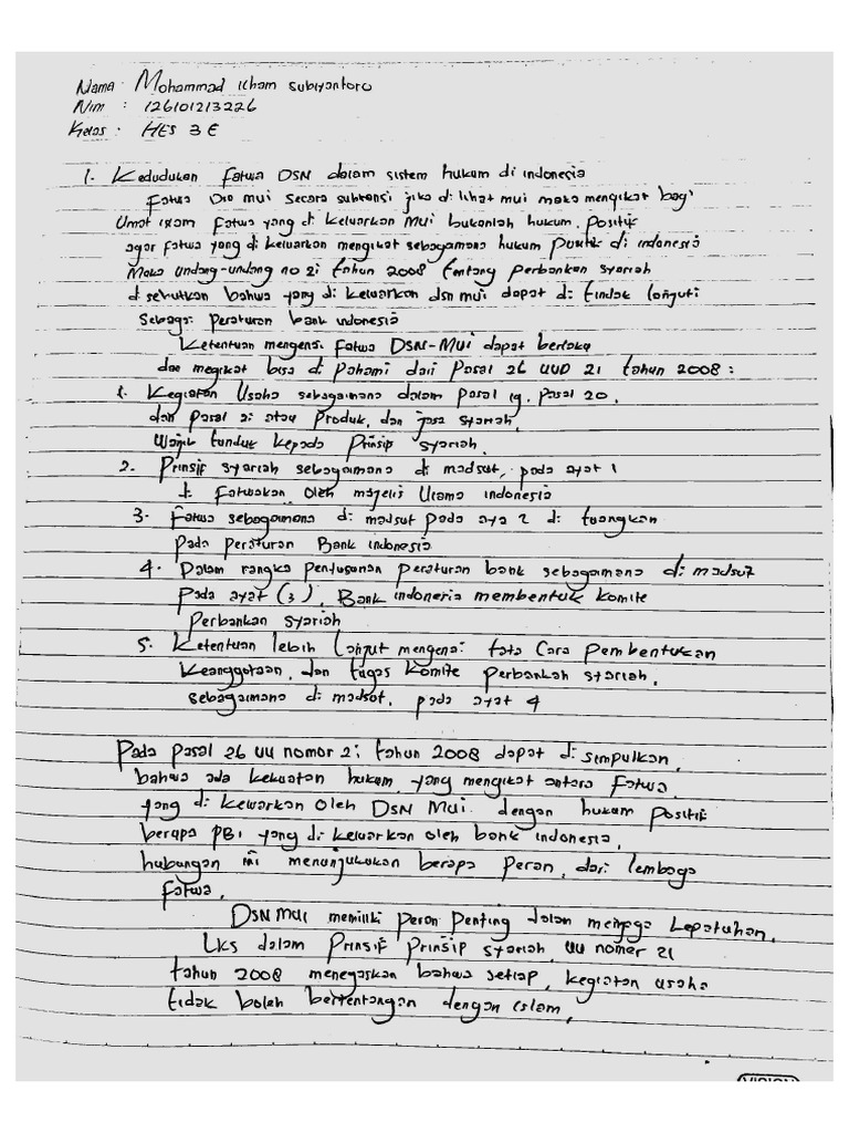 39.M Ilham Subiayantoro - 126101213226 | PDF