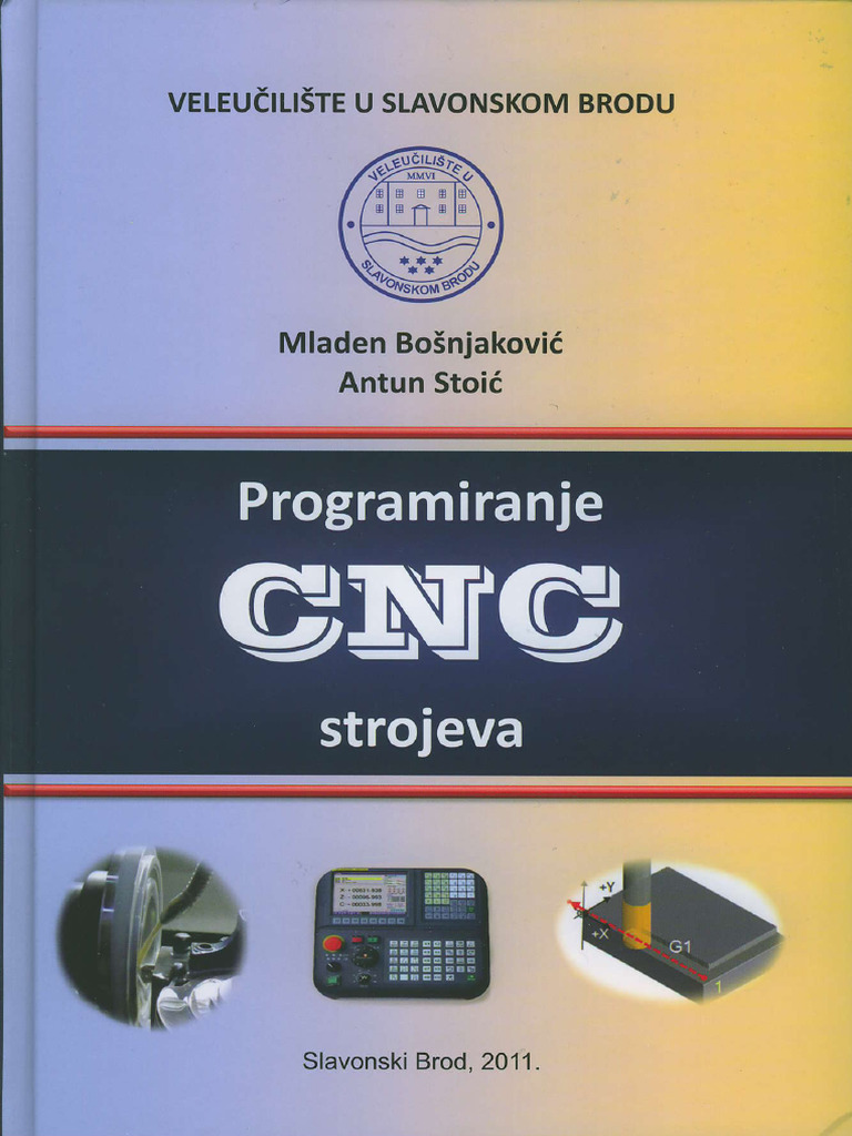 Programiranje CNC Alatnih Strojeva Strojeva - Knjiga | PDF