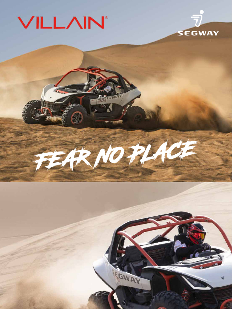 Segway Villain Brochure Web | PDF | Four Wheel Drive | Axle