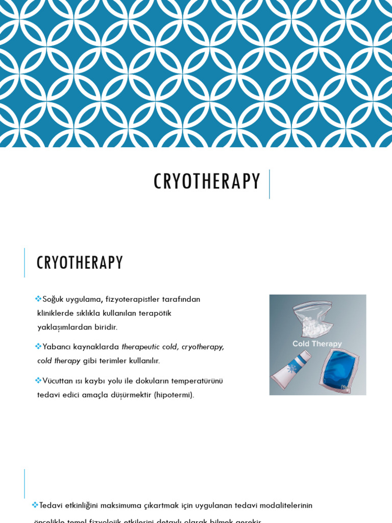 Cryotherapy | PDF