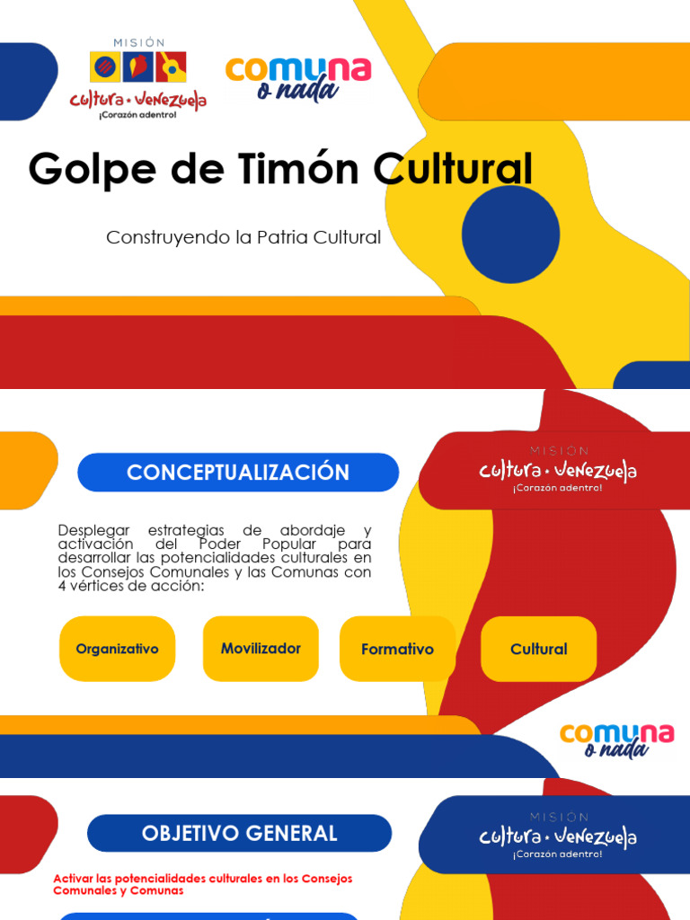 Plan Golpe de Timón Cultural | PDF | Ciencias sociales