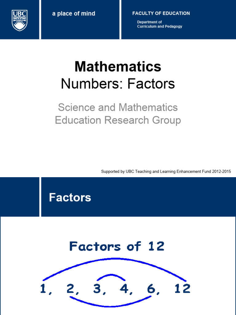 sec_math_numbers_factors | PDF | Public Key Cryptography | Encryption