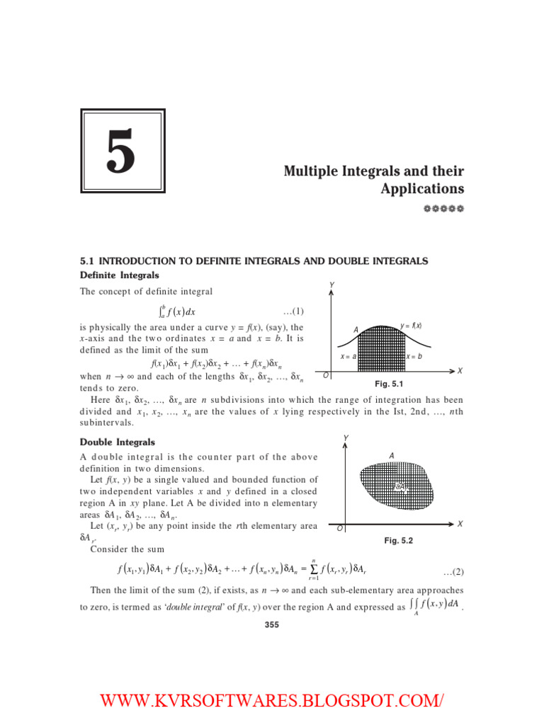 M3 Unit-3 | Download Free PDF | Integral | Cartesian Coordinate System