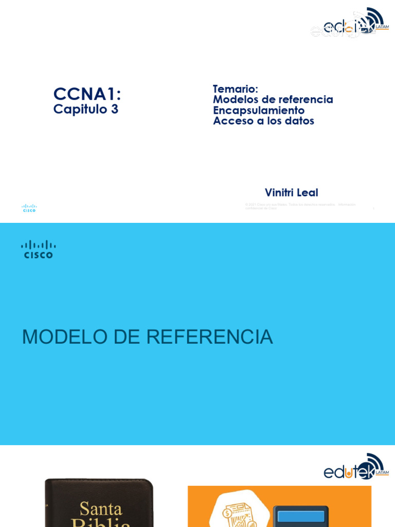 Dia 2 CCNA1 Complemento | PDF | Modelo osi | Conjunto de protocolos de internet