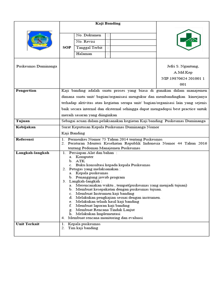 Sop Kaji Banding | PDF