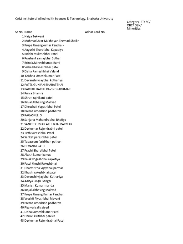 2023-2024 Data Sheet CAM | PDF