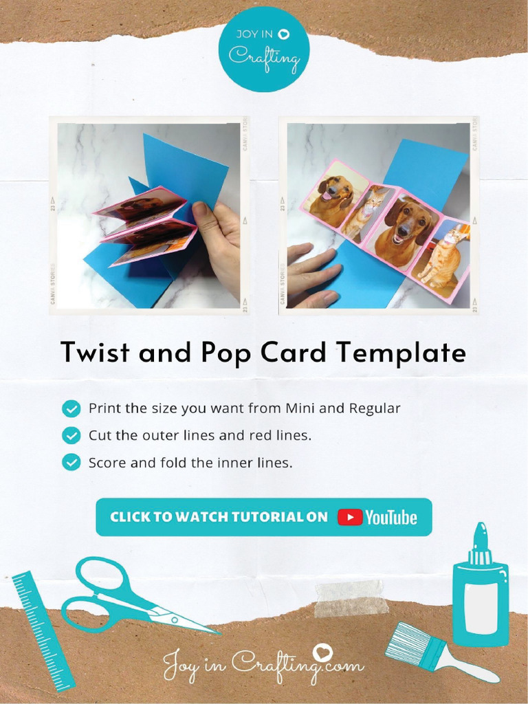 Twist And Pop Card Pdf