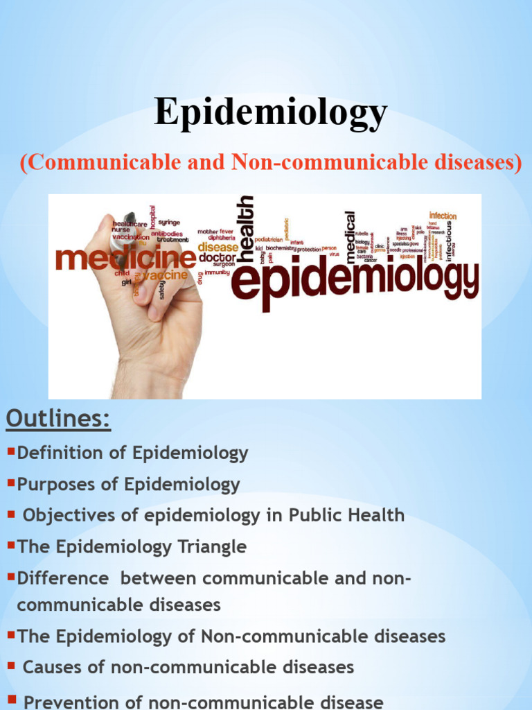 Epidemiology of Diseases Overview | PDF | Epidemiology | Infection