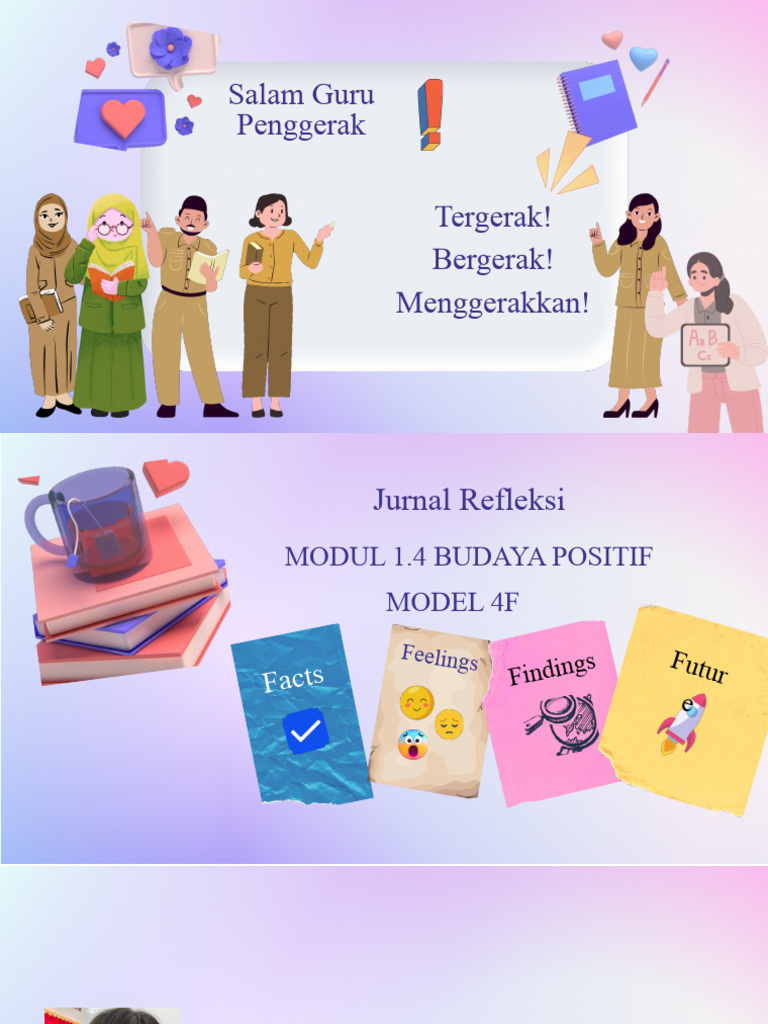 Refleksi Budaya Positif dengan Model 4F | PDF