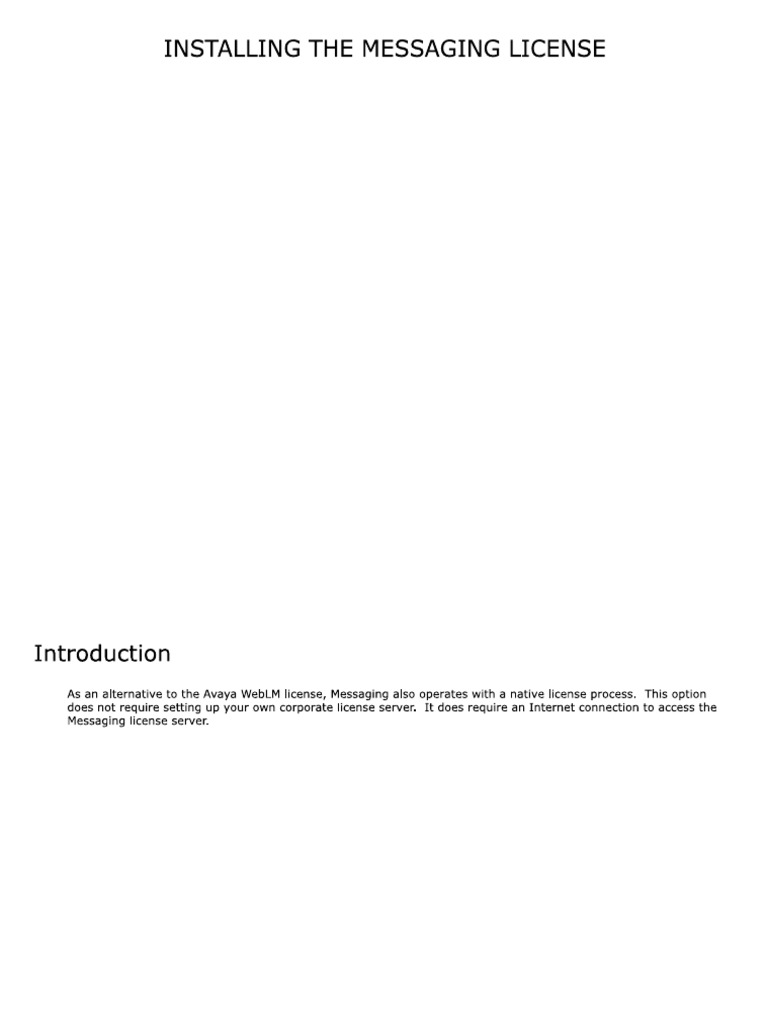 Install The Licenses | PDF