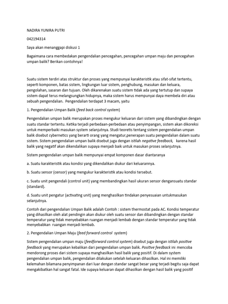 Diskusi 1 SIM | PDF | Kesehatan Holistik | Sains & Matematika