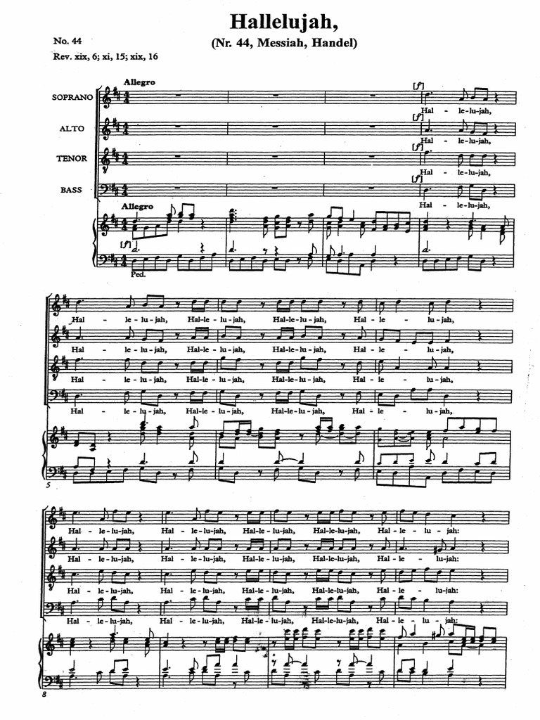Hallelujah Handel | PDF