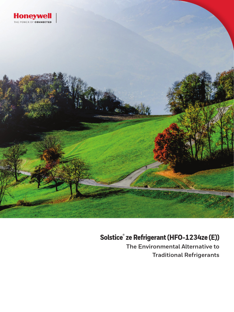 Honeywell Solstice® Ze Brochure - EN | PDF | Combustion | Propane