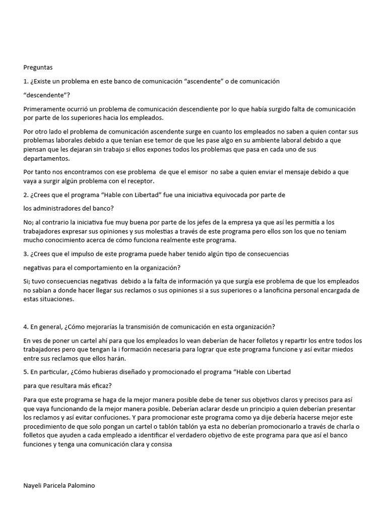 Nayeli Tarea de Comunicacion | PDF | Comunicación