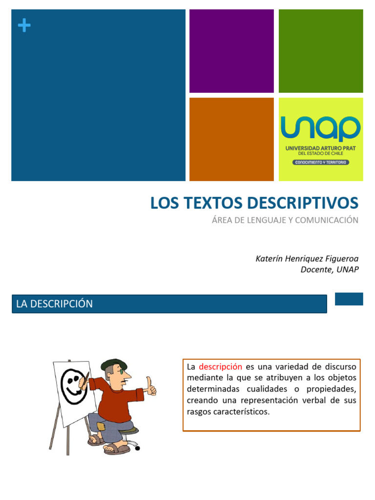 Textos Descriptivos Pdf Helio Comunicación