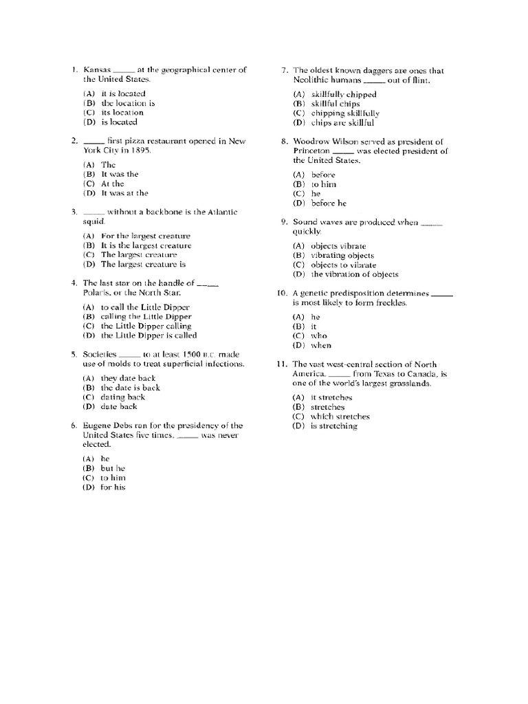 Soal Toefl | PDF